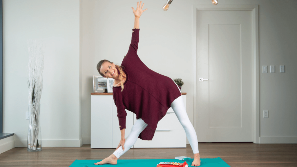 How To Do Triangle Pose – Brett Larkin Yoga